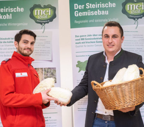Frische Vitamine für die Team Österreich Tafel – Steirergemüse